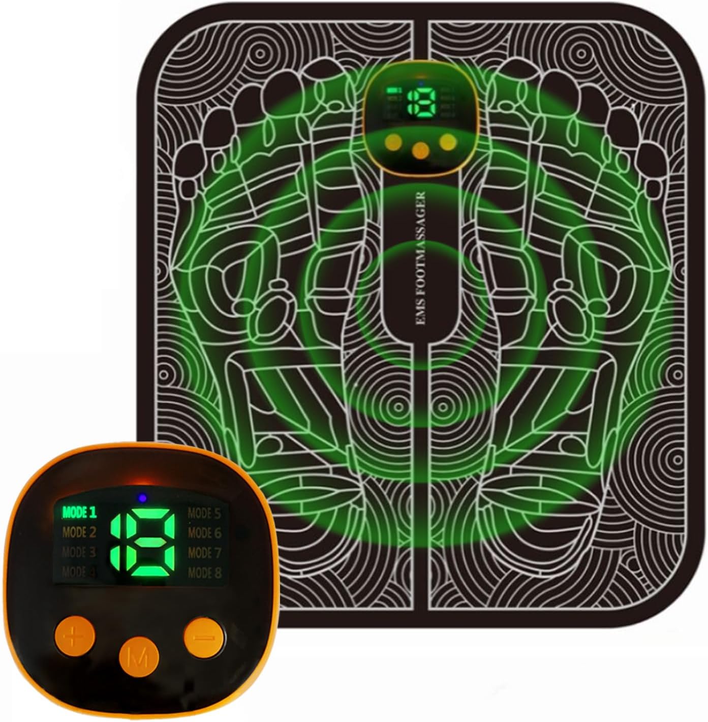 Electronic Feet Massager for Pain and Circulation，EMS Foot Massager ...