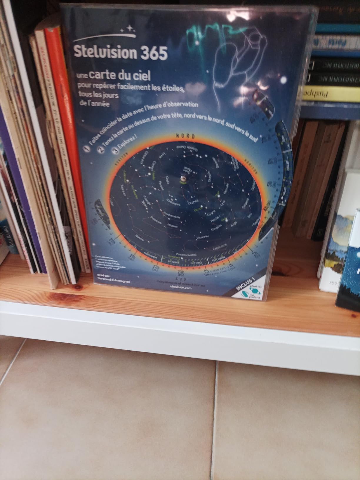 Stelvision 365: Une carte du ciel pour repérer facilement les étoiles ...