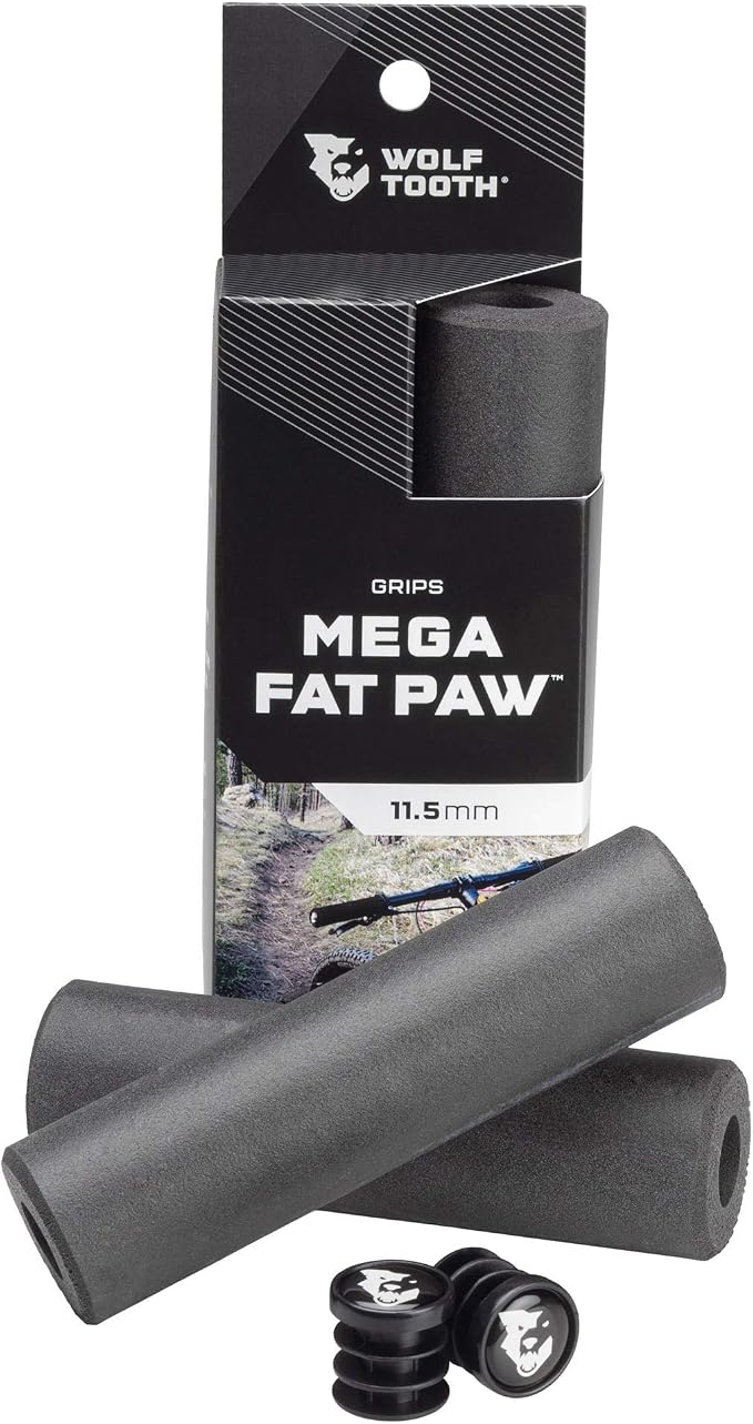 Amazon.com : Wolf Tooth Silicone Mountain Bike Grips: Mega Fat Paw ...