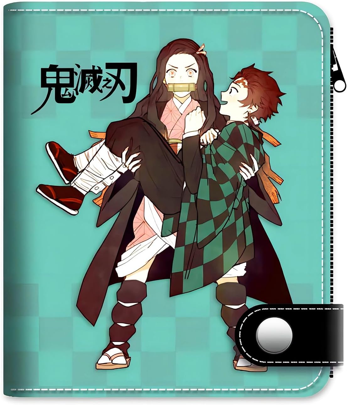 Amazon.com: GGJQQDM Anime Deamon Cosplay Slayer Wallet Teenager Wallet ...