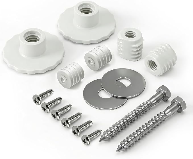 Amazon.com: RotoVent Grab Bar Mounting Kit for Fiberglass Showers, Grab ...