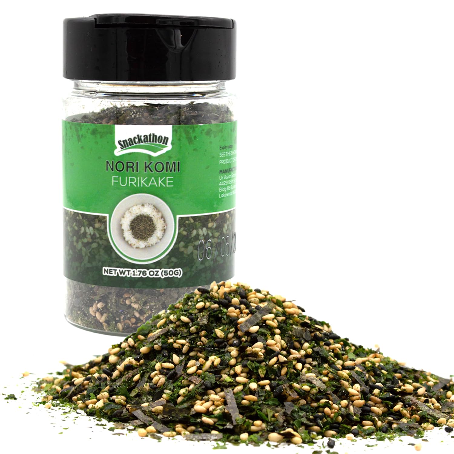 Amazon.com : Snackathon Furikake Rice Seasoning, Japanese Spices Topper ...