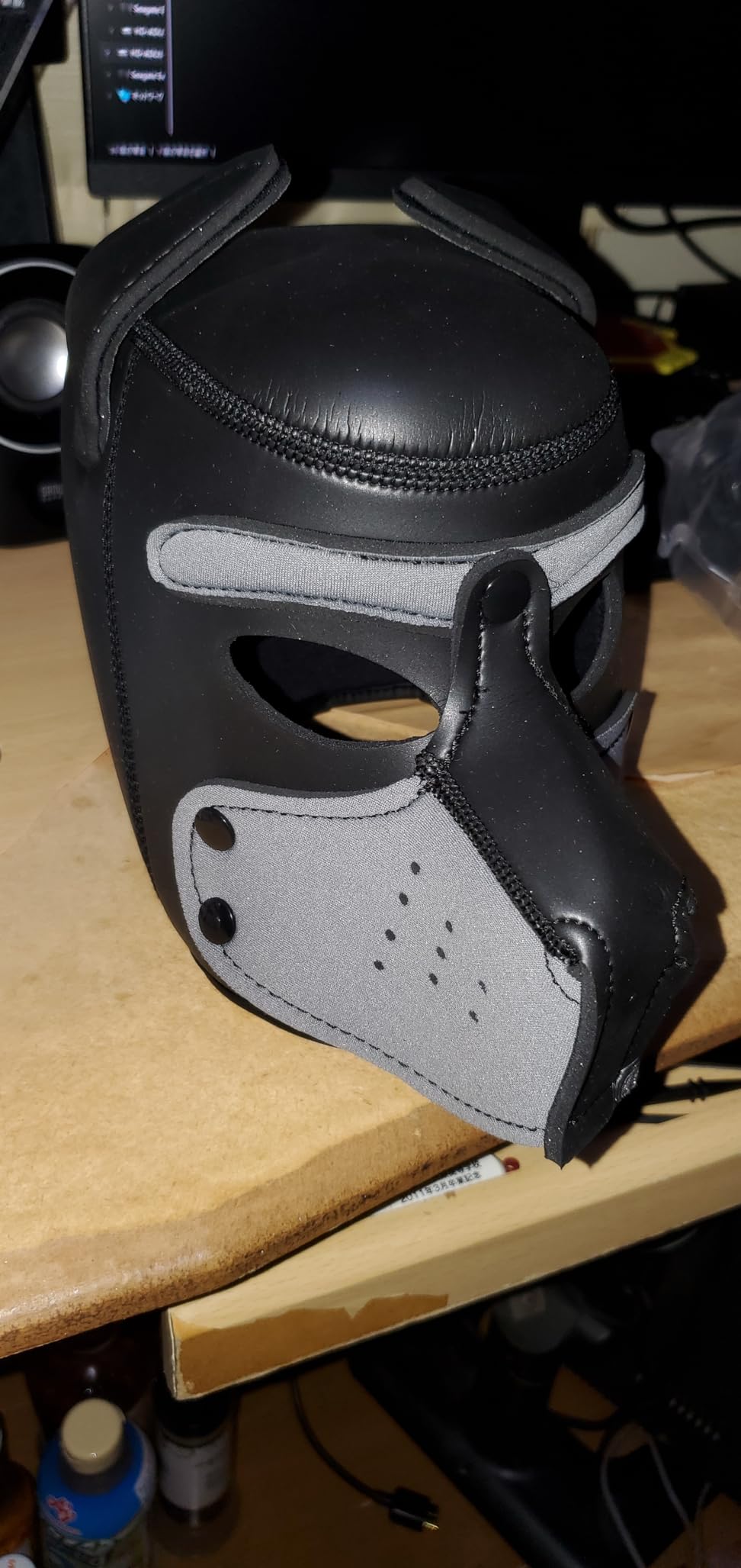 Amazon.co.jp: SM Masked Goods, Dog Mask, Full Face, Dog, Full Head ...