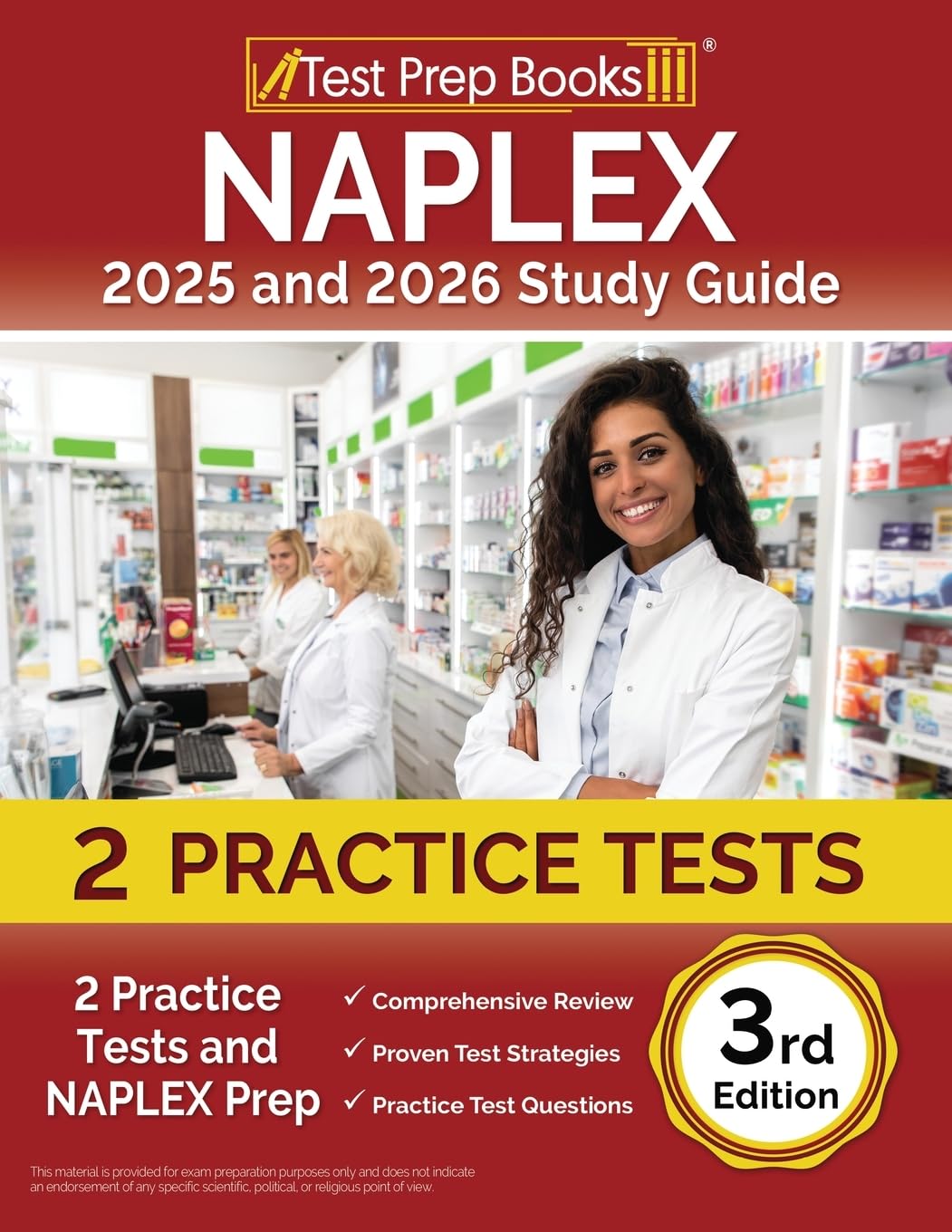 NAPLEX Study Guide: Practice Tests and NAPLEX Prep: [3rd Edition]: 2 ...