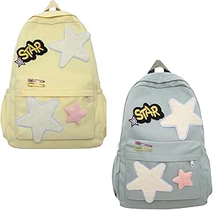 Cute Backpack for Women Men Kawaii Y2k Design Trendy Colorful Bookbag ...