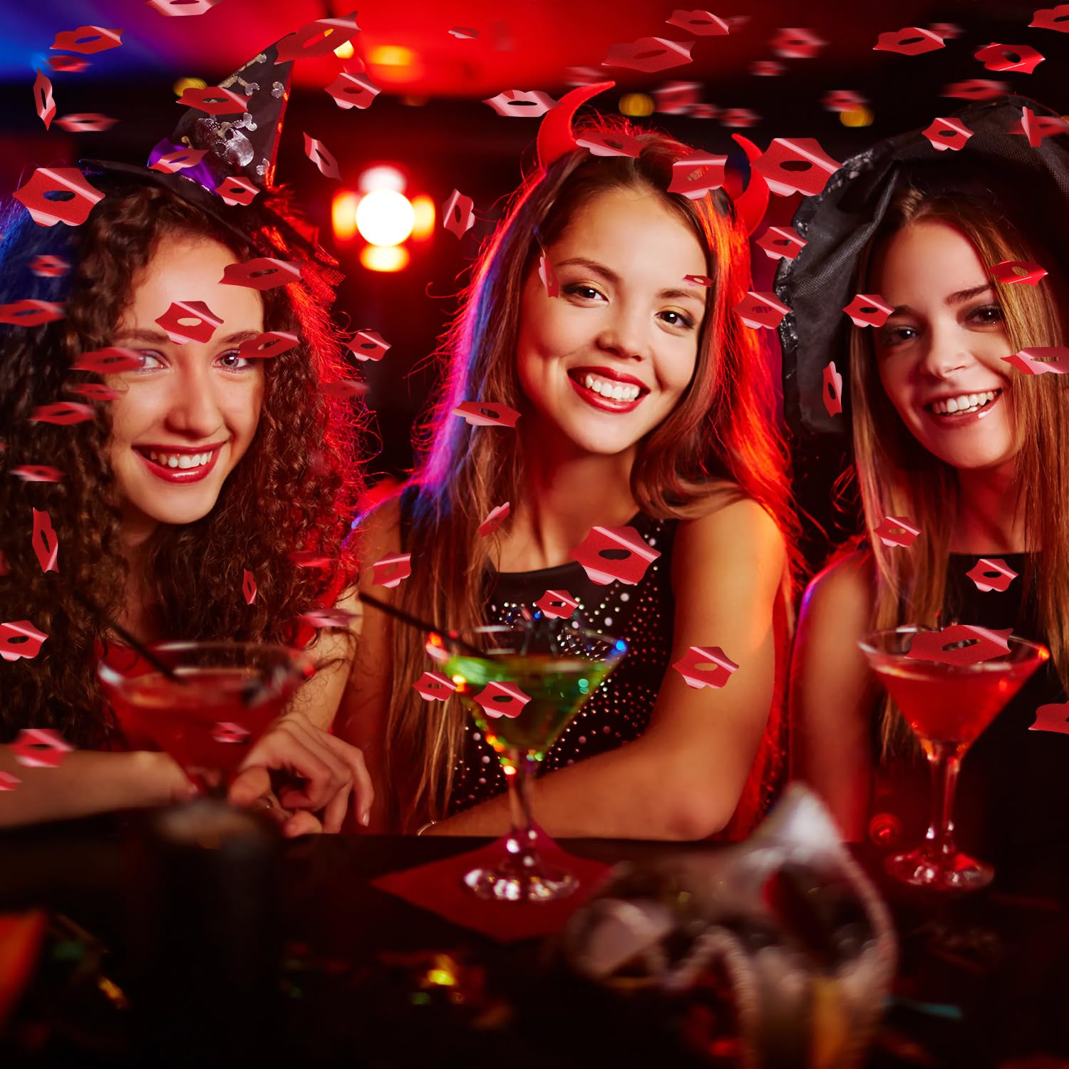 Snapklik.com : Confetti Poppers Confetti Cannon, Lip Shape Party ...