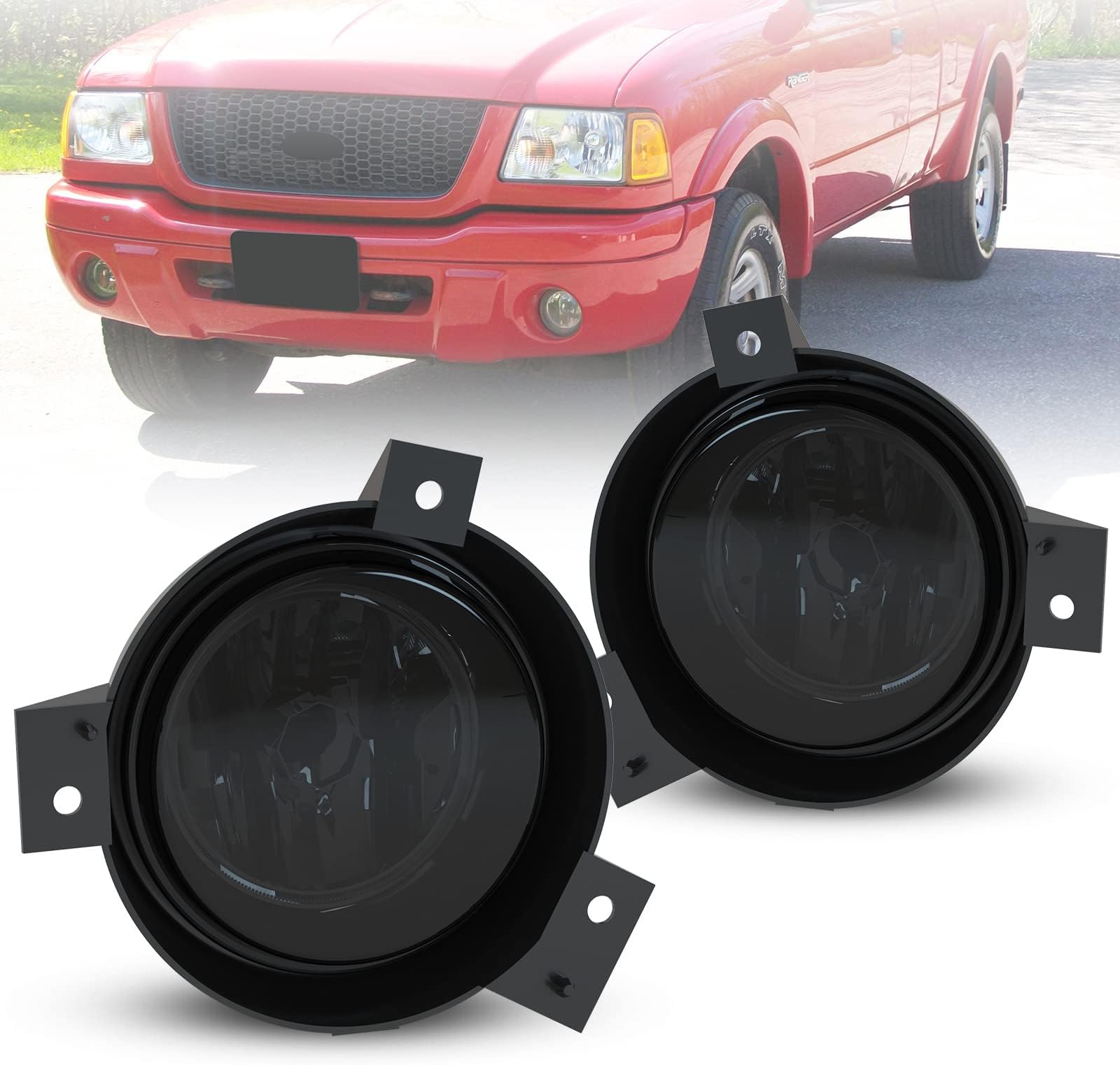 Amazon.com: AUTOWIKI Fog Lights Fit for 2001 2002 2003 Ford Ranger 2PCS ...
