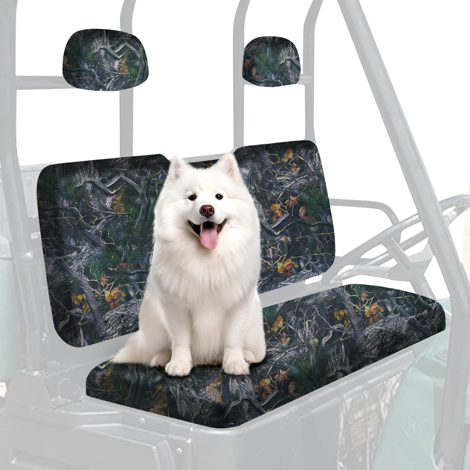 Amazon.com: StarknightMT UTV Ranger Seat Covers, Camo Waterproof Seat ...