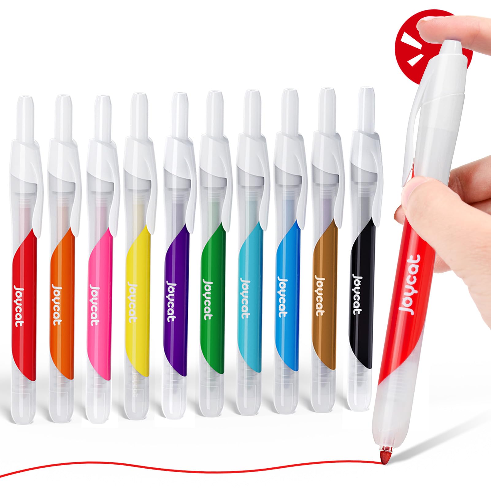 Snapklik.com : JoyCat Click Washable Markers For Kids