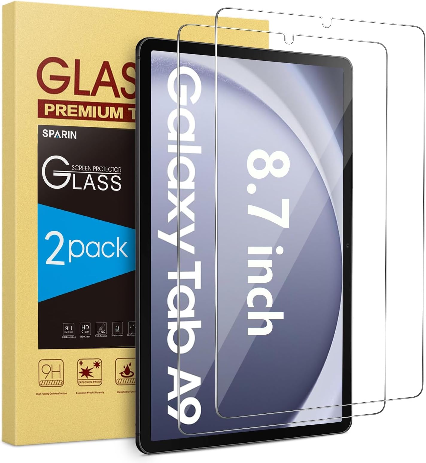 Amazon.com: Suppeak 2-Pack Screen Protector Compatible with Samsung ...