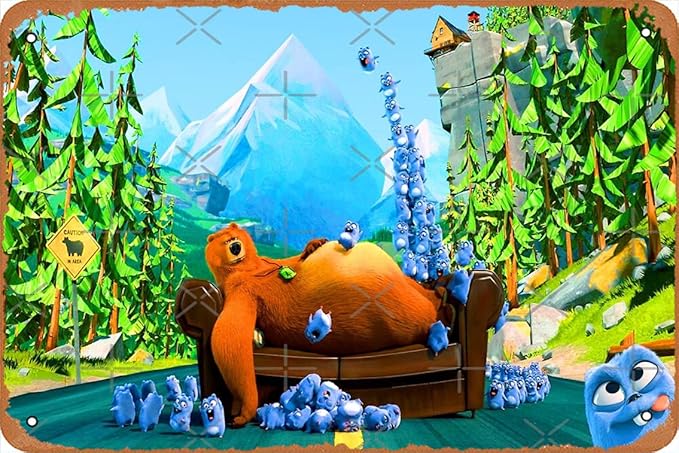 Amazon.com: Yzixulet Lemmings Tabodi And Grizzy characters super, fun ...