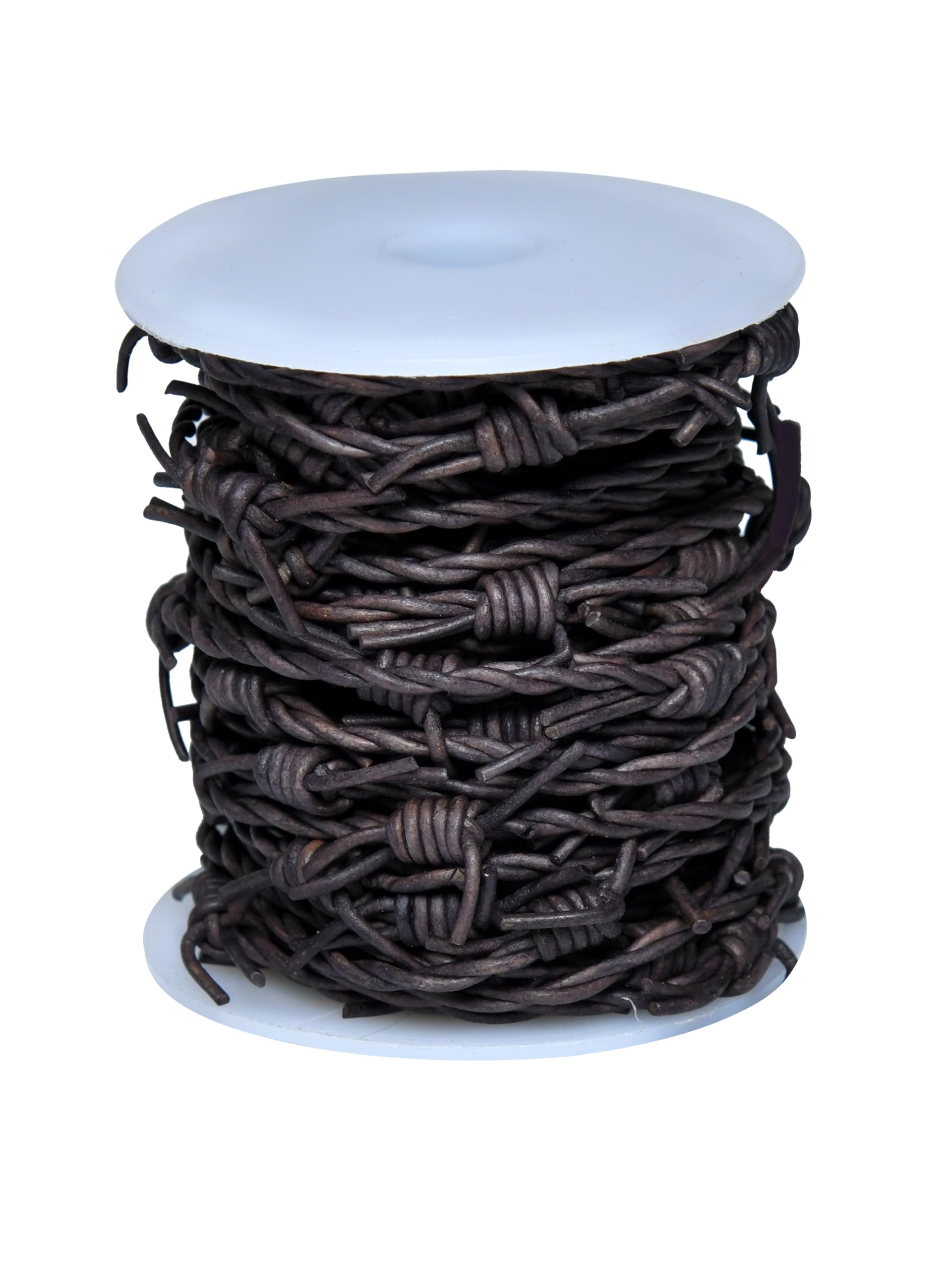Amazon.com: Artificial Barbed Wire Ribbon Trim Real Leather Cord for ...