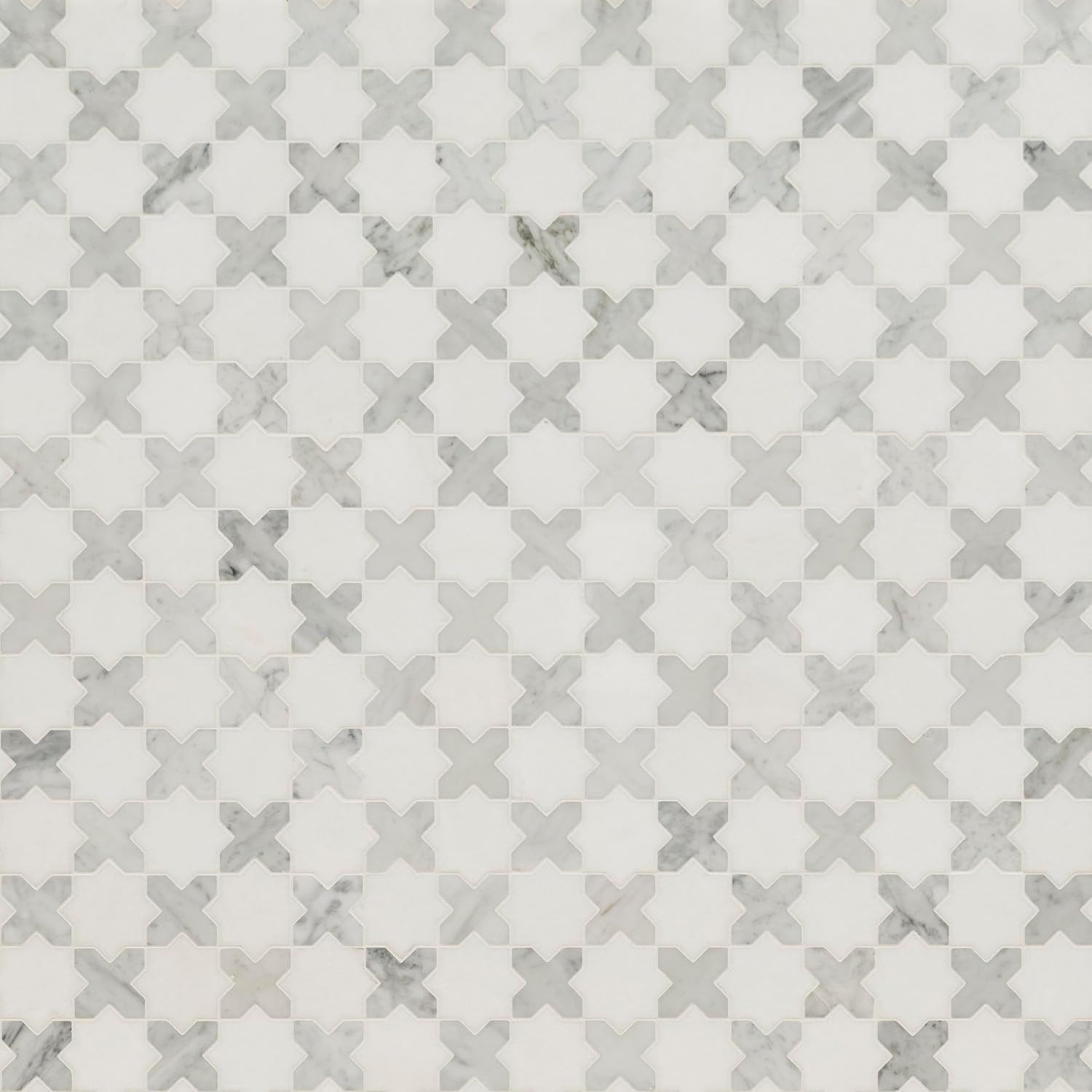 MSI Vera Anne 12 in. x 12 in. Pattern Polished Marble Tile for Kitchen ...