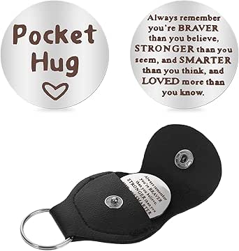 Pocket Hug Token, Double Sided Inspirational Pocket Hug Token Gift ...