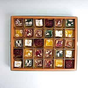 Turkish Halkum Box 30 Pieces | Arabian Sweets | Gift Box Presentation ...