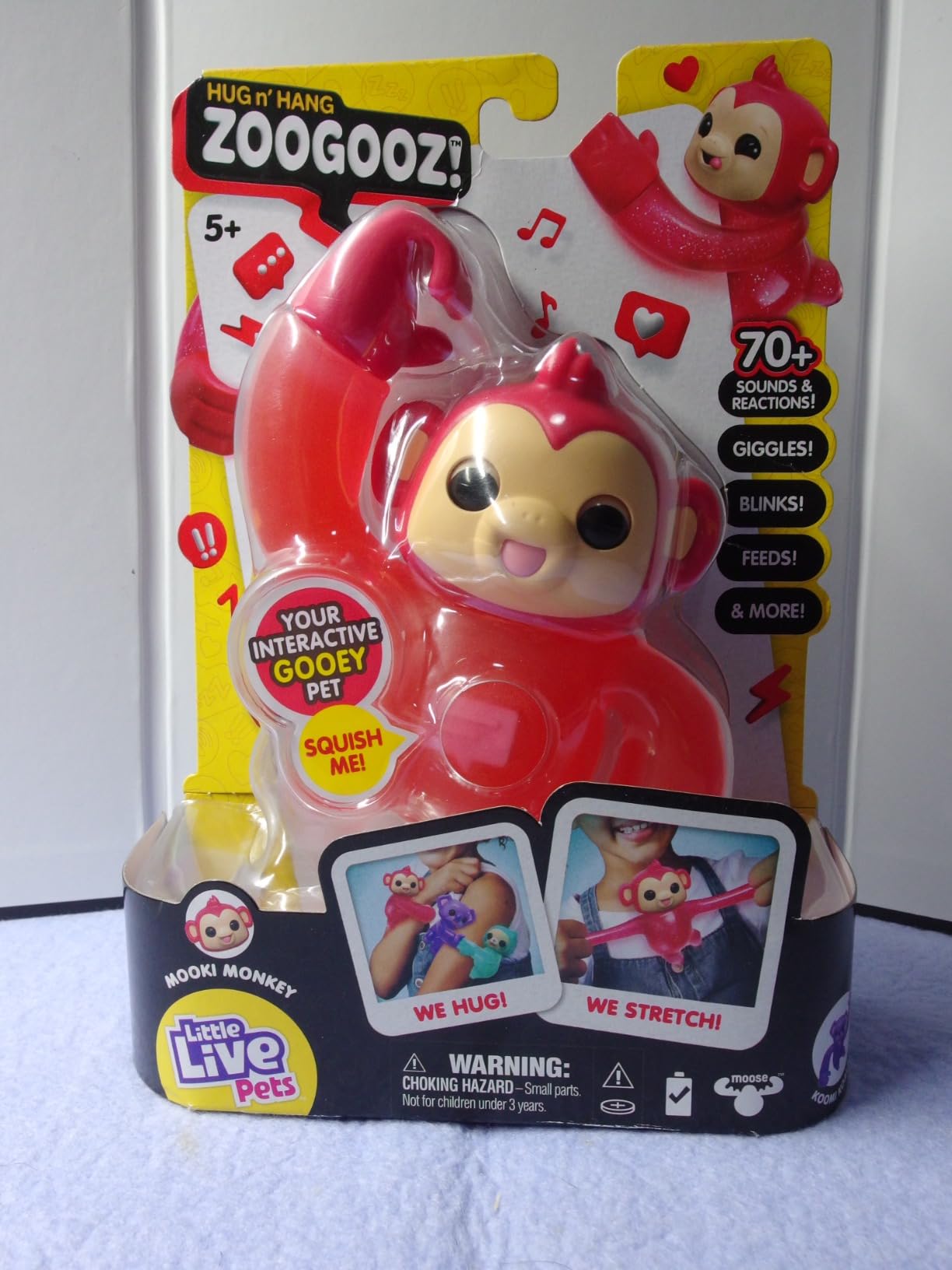 $3/mo - Finance Little Live Pets Hug n' Hang Zoogooz - Sensoo Sloth. an ...
