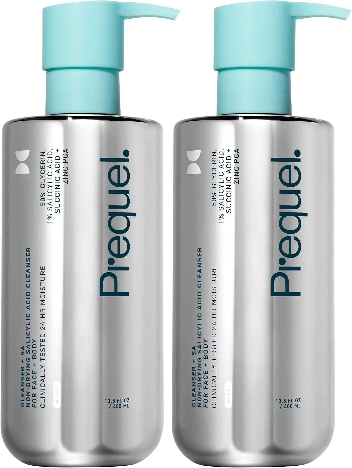 Amazon.com: Prequel Skin Gleanser SA, Moisturizing Glycerin Face Wash ...