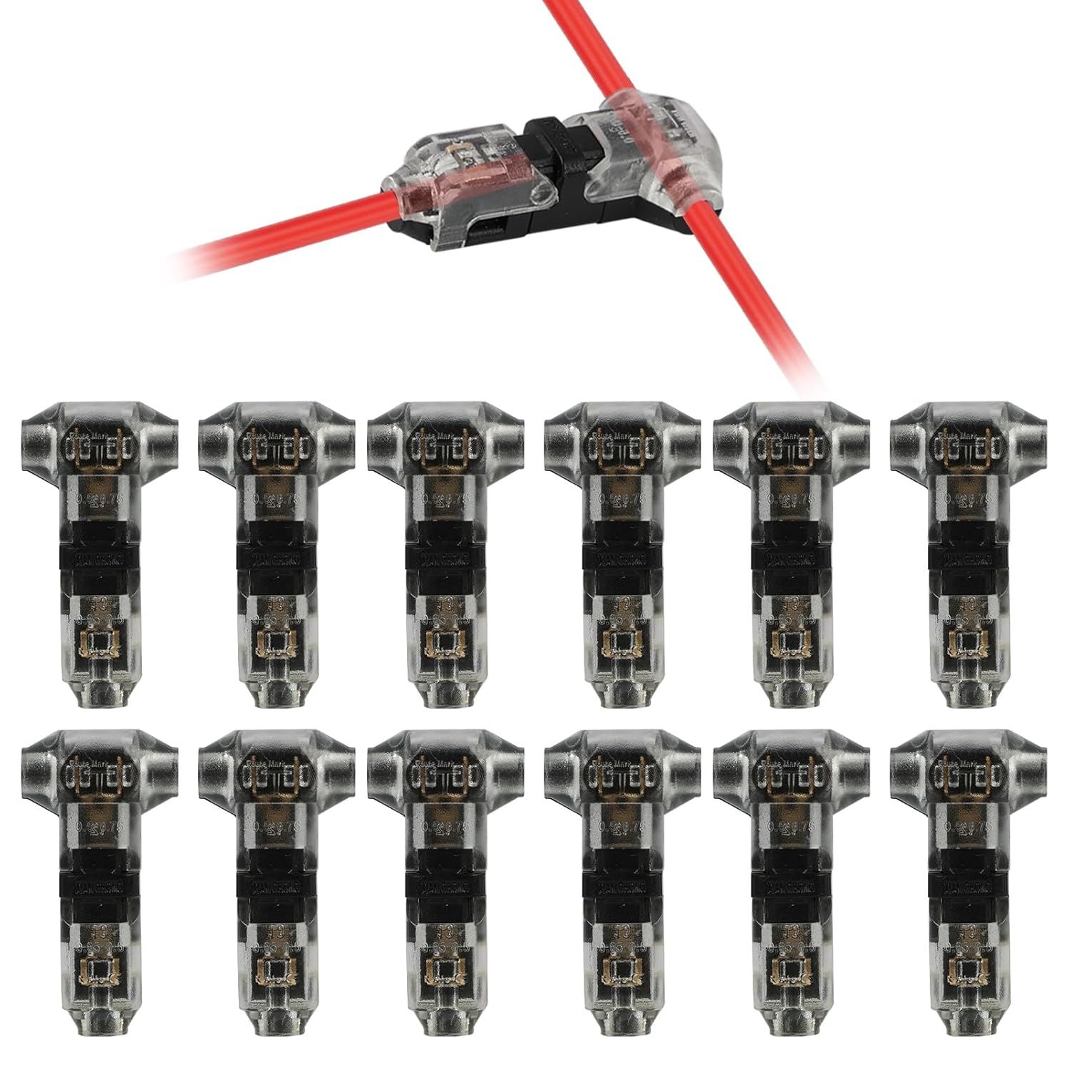 Amazon.com: MILAKE 12 Pcs T Tap Wire Splice Connectors, Low Voltage ...