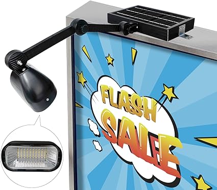 Commercial Solar Sign Lights,Solar Sign Light 5.5V 5.2W Solar Panel ...