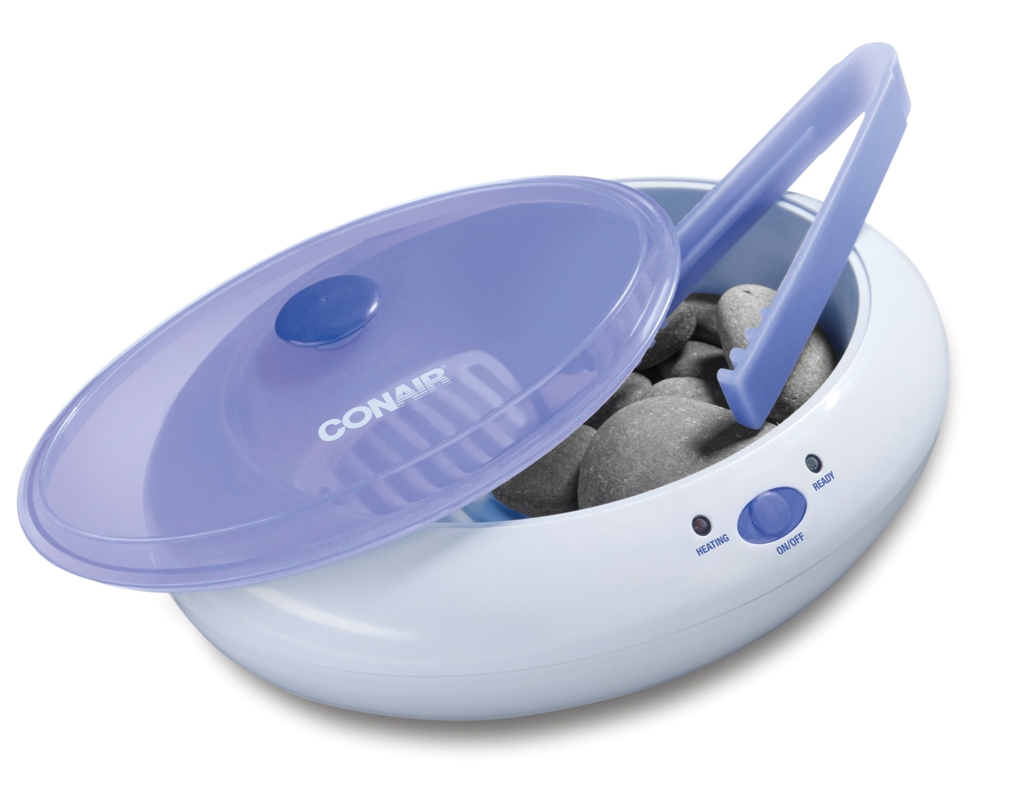 Conair Hot Stone Massage Kit Portable Heated Rock Therapy System ...