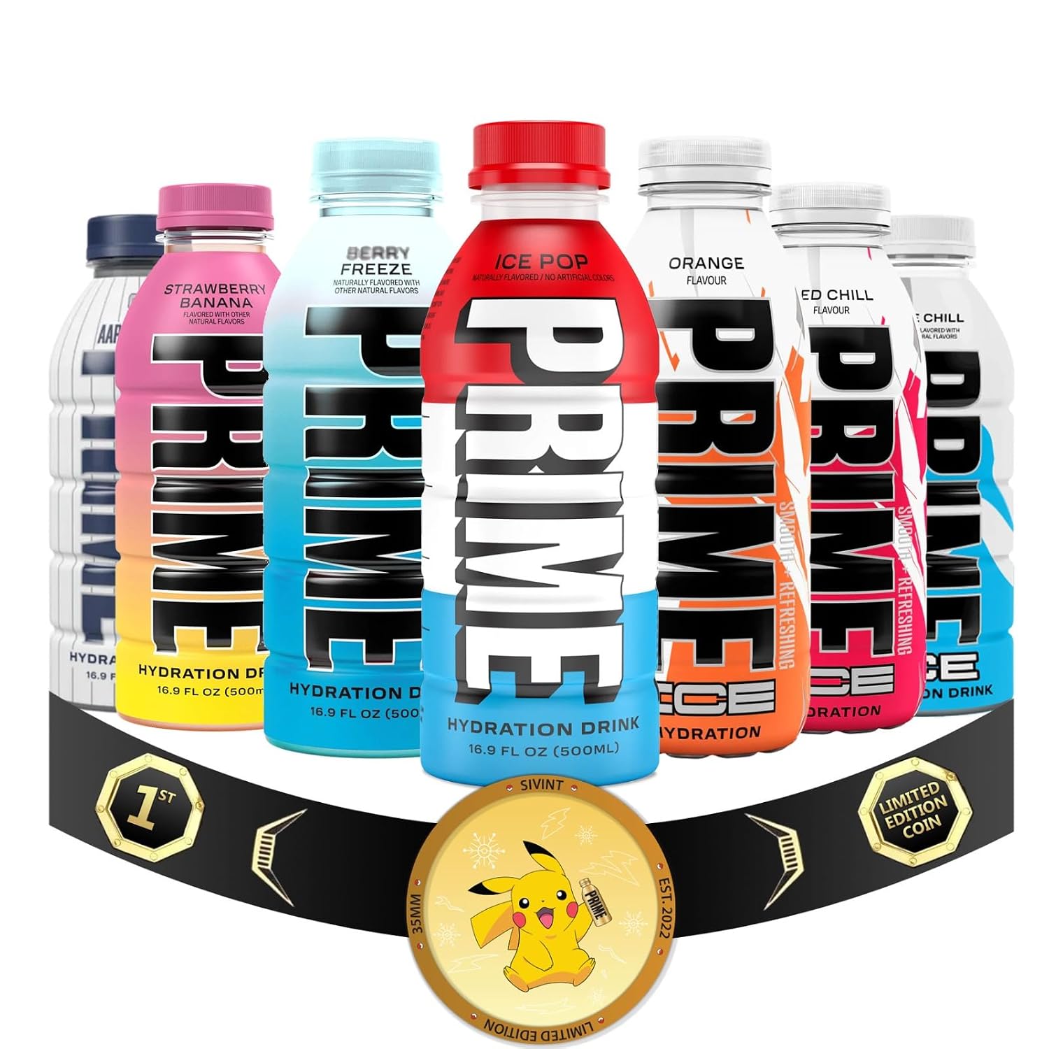 Amazon.com : NEW FLAVOR! Prime Hydration Drink Variety Pack - 16.9 fl ...