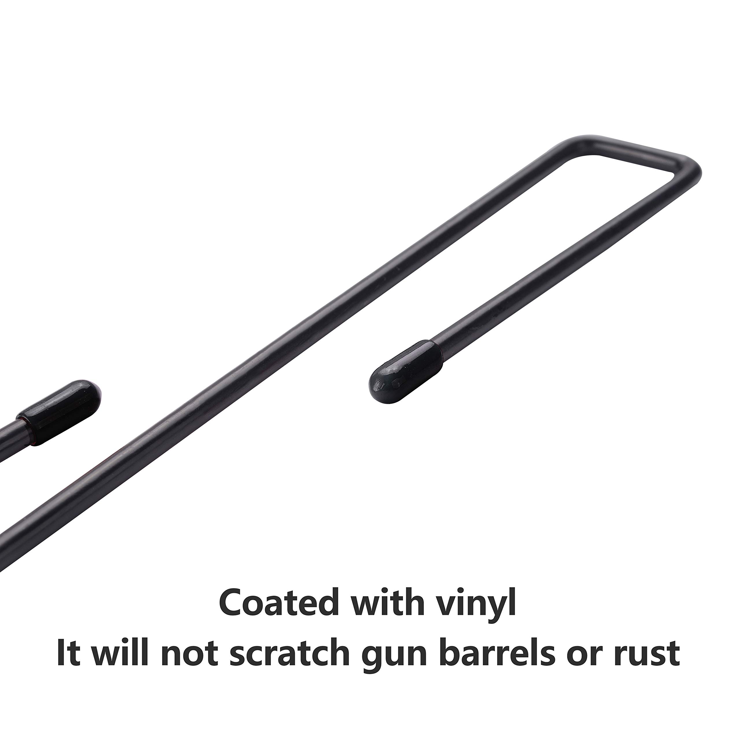 Snapklik.com : 12 PCS Gun Rack, Pistol Rack For Gun Safe Shelf Or Stack ...