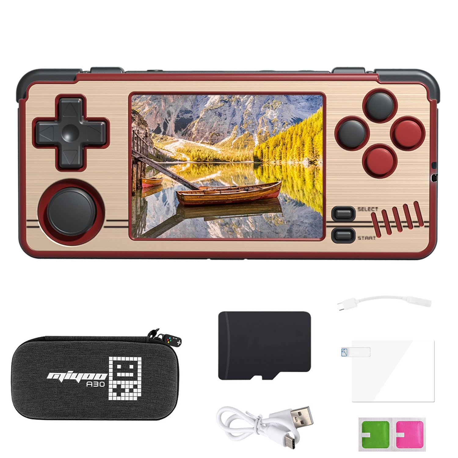 Amazon.com: Miyoo A30 Retro Game Console,2.8 Inch IPS Classic System ...