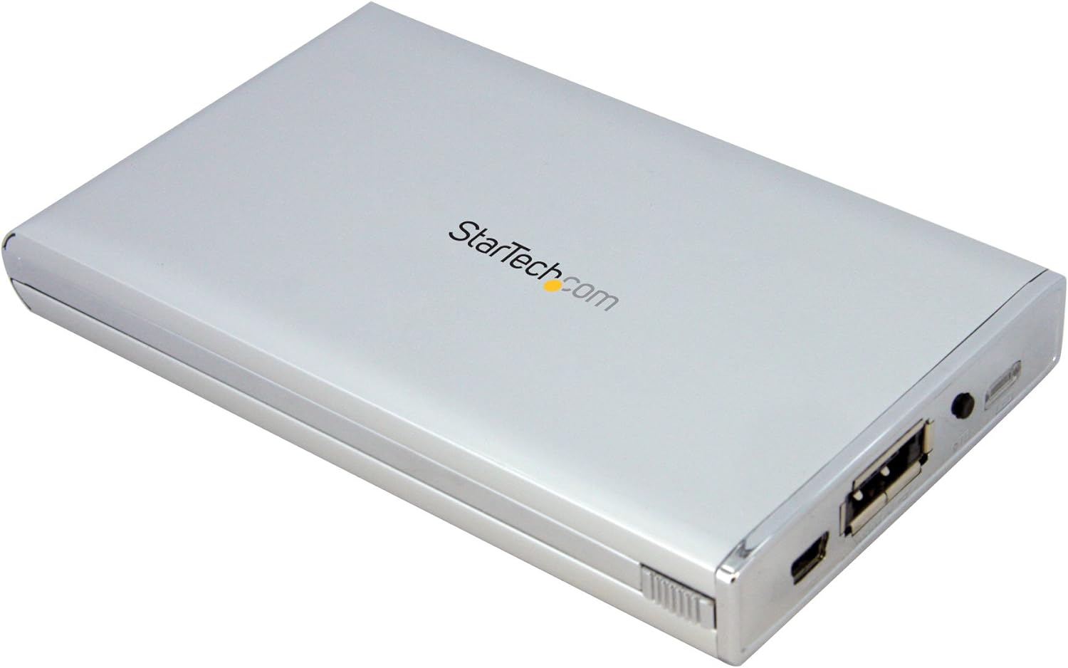 Amazon.com: StarTech.com 2.5in Silver Power eSATA to SATA External Hard ...
