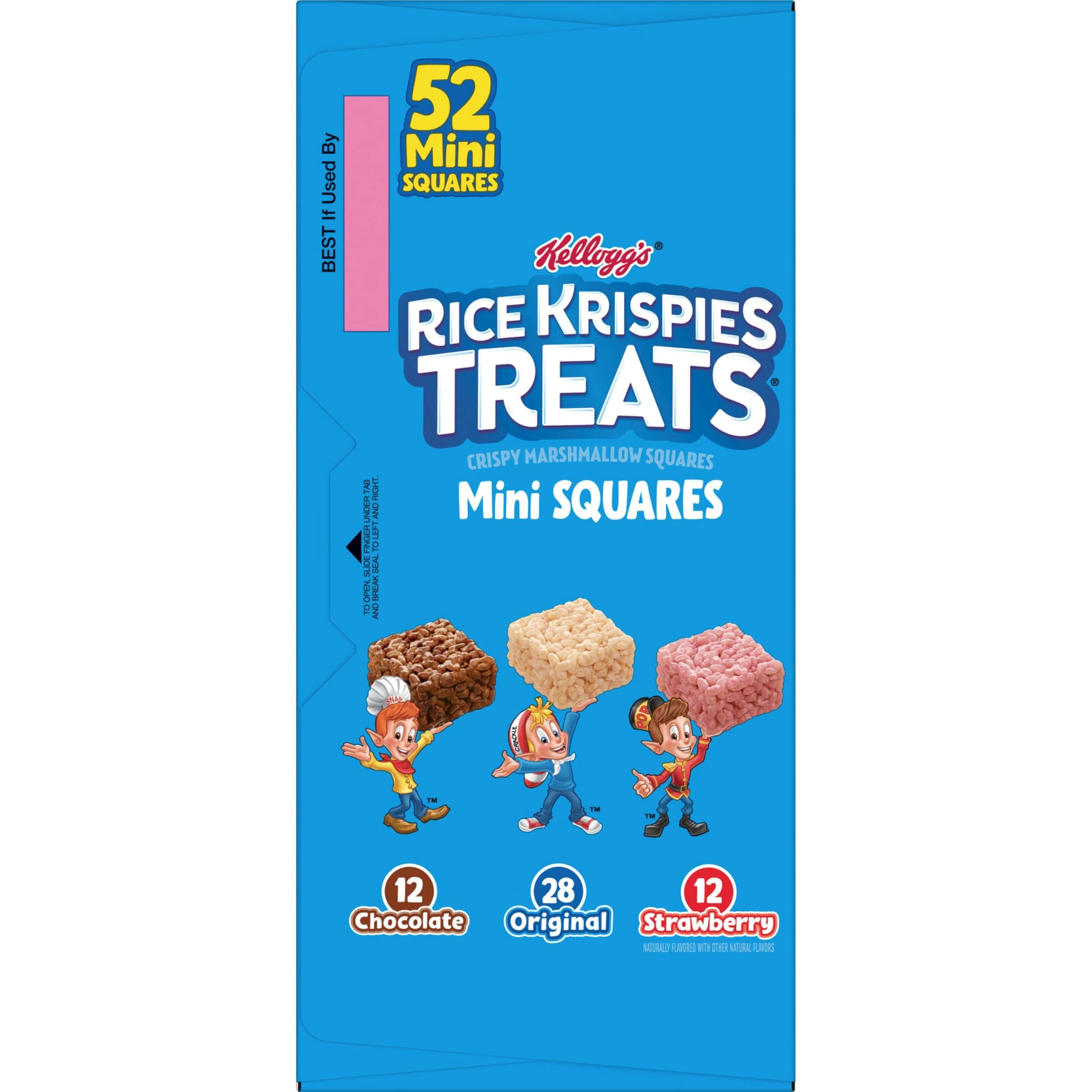 Snapklik.com : Rice Krispies Treats Mini Squares, Kids Snacks, Lunch ...