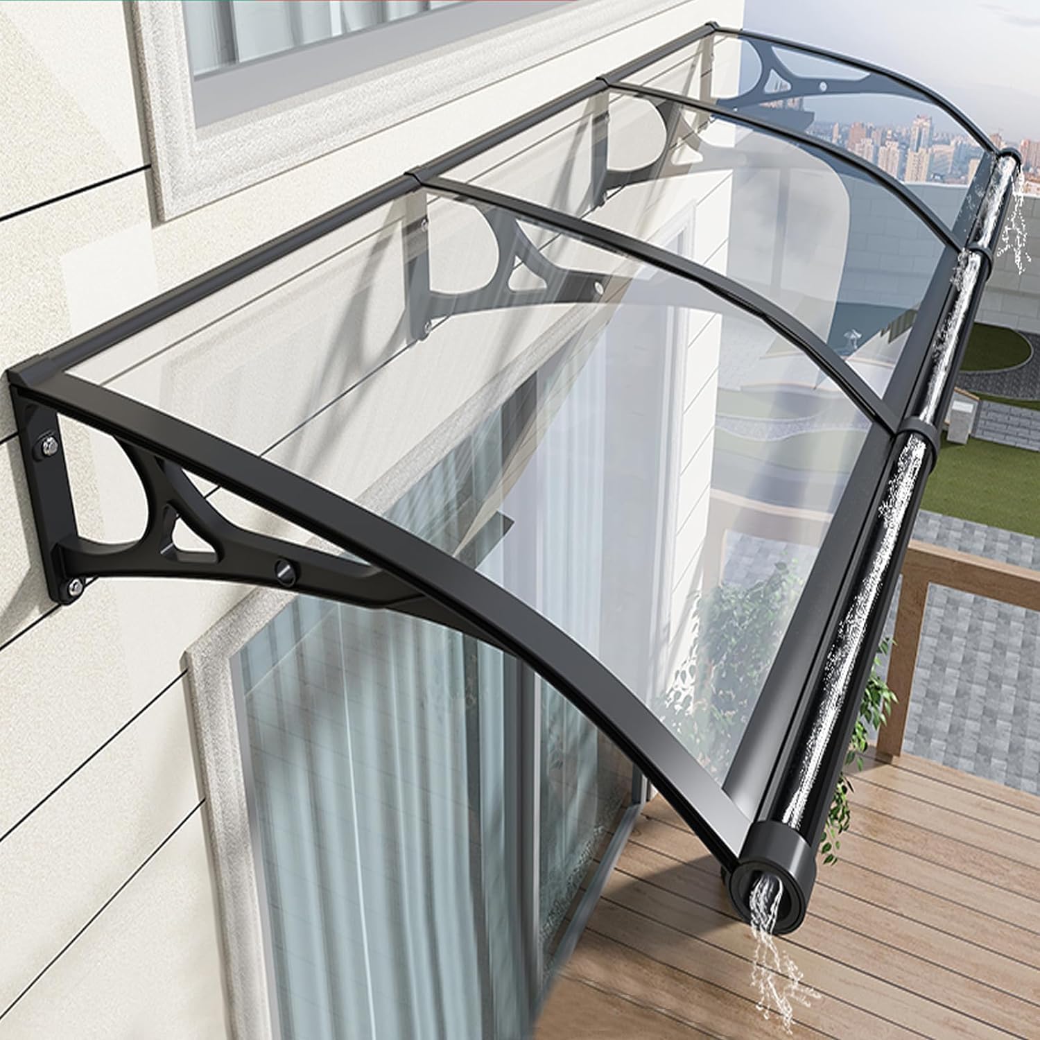 Amazon.com : Window Awning Door Canopy, Door Window Garden Canopy ...