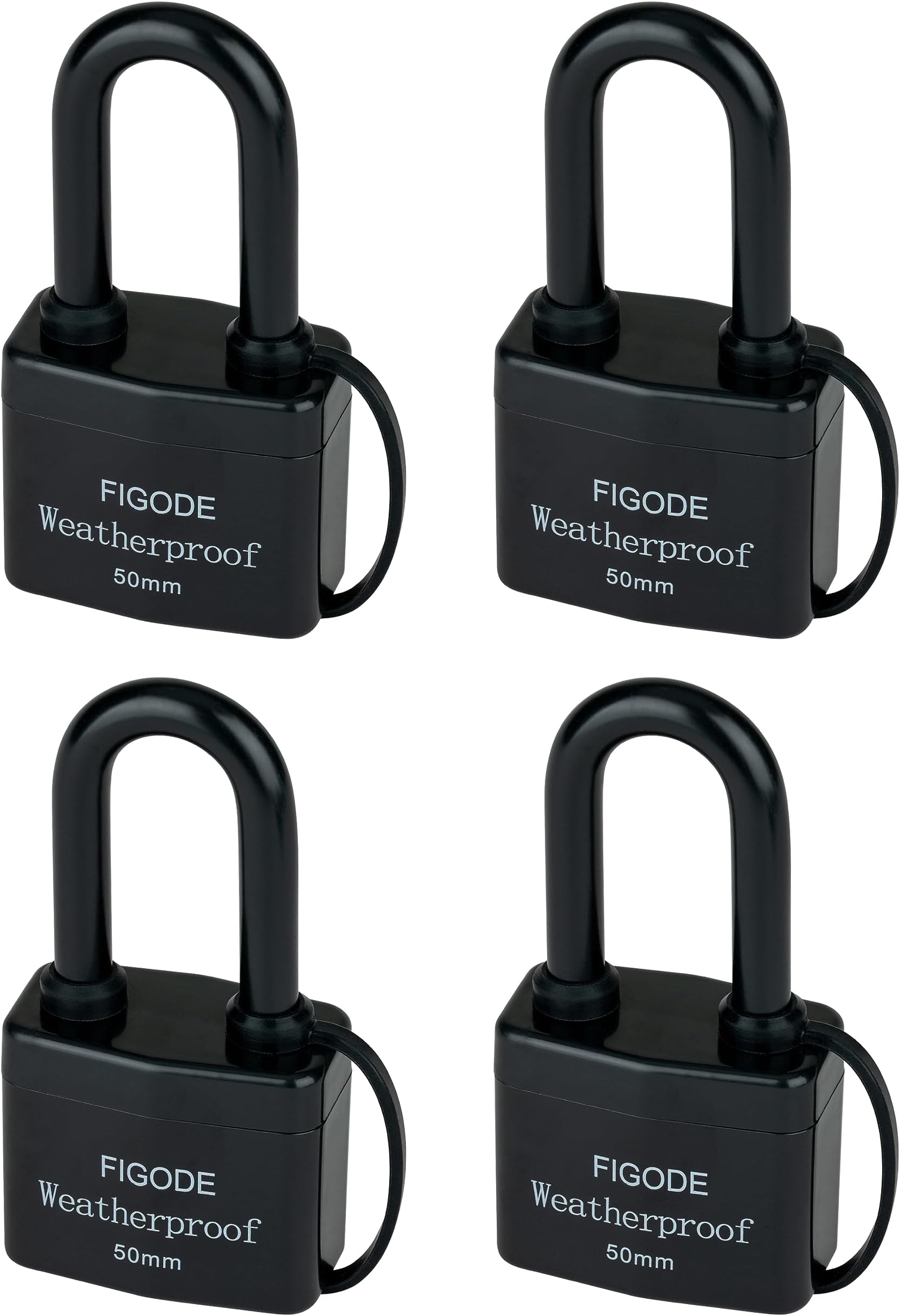 Covered Laminated Steel Pin Tumbler Padlock - Weatherproof Padlocks ...