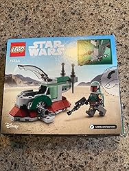 Amazon.com: LEGO Star Wars Boba Fett's Starship Microfighter 75344 ...