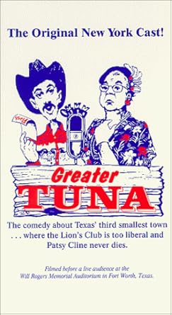 Amazon.com: Greater Tuna [VHS] : Joe Sears, Jaston Williams, Sears, Joe ...