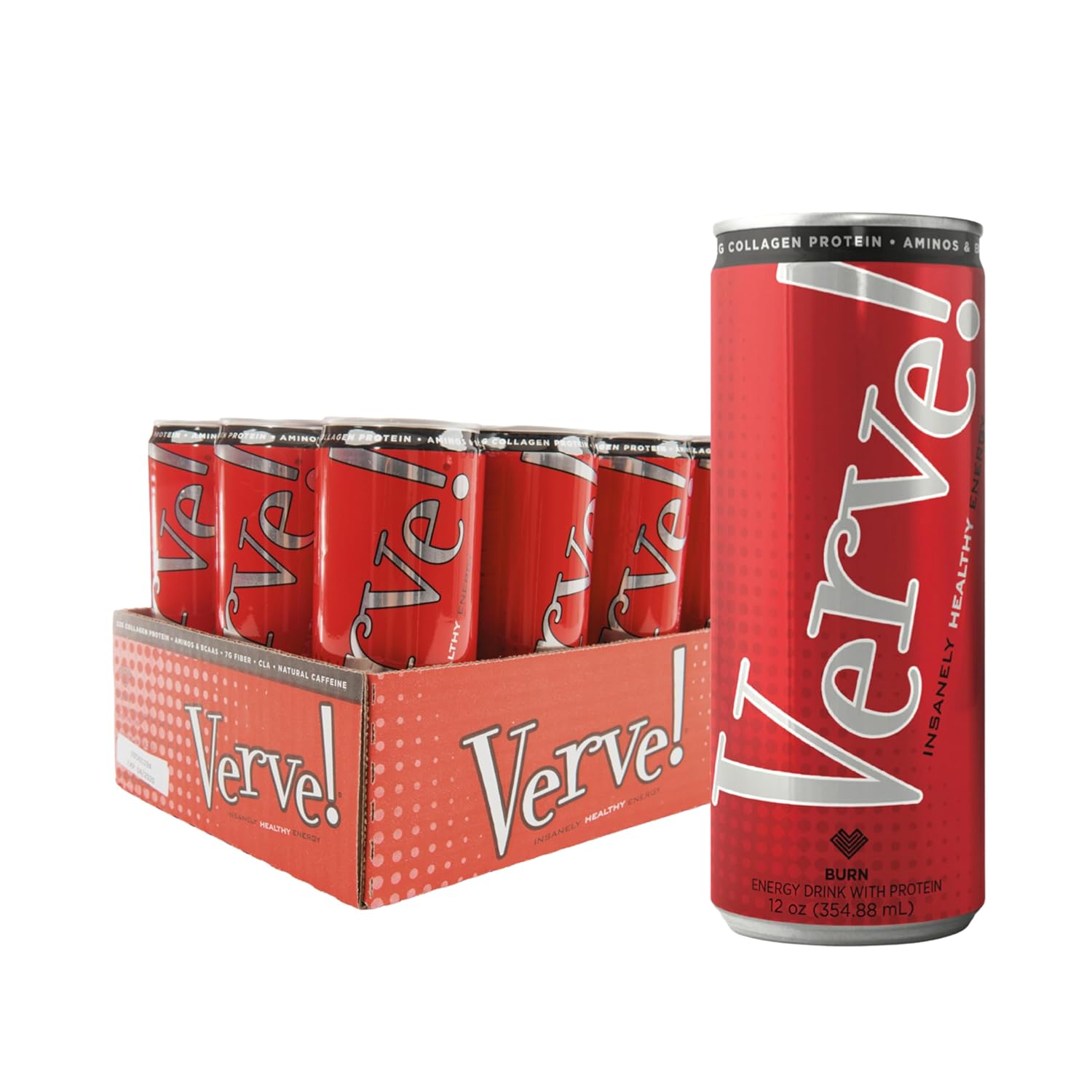 Amazon.com : Verve Bode Burn Insanely Healthy Energy 12 oz cans ...