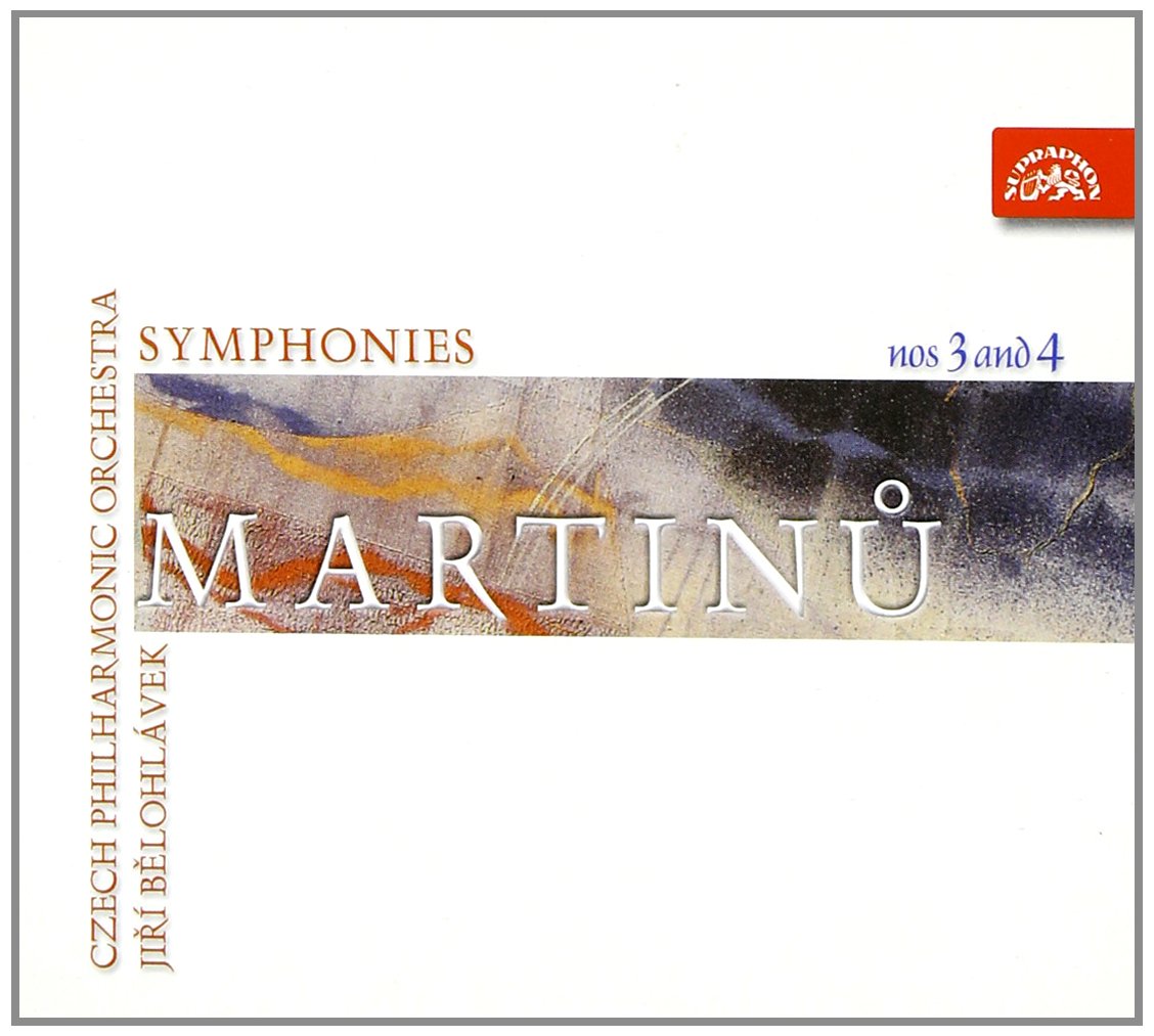 Martinu - Martinu: Symphonies Nos. 3 and 4 - Amazon.com Music