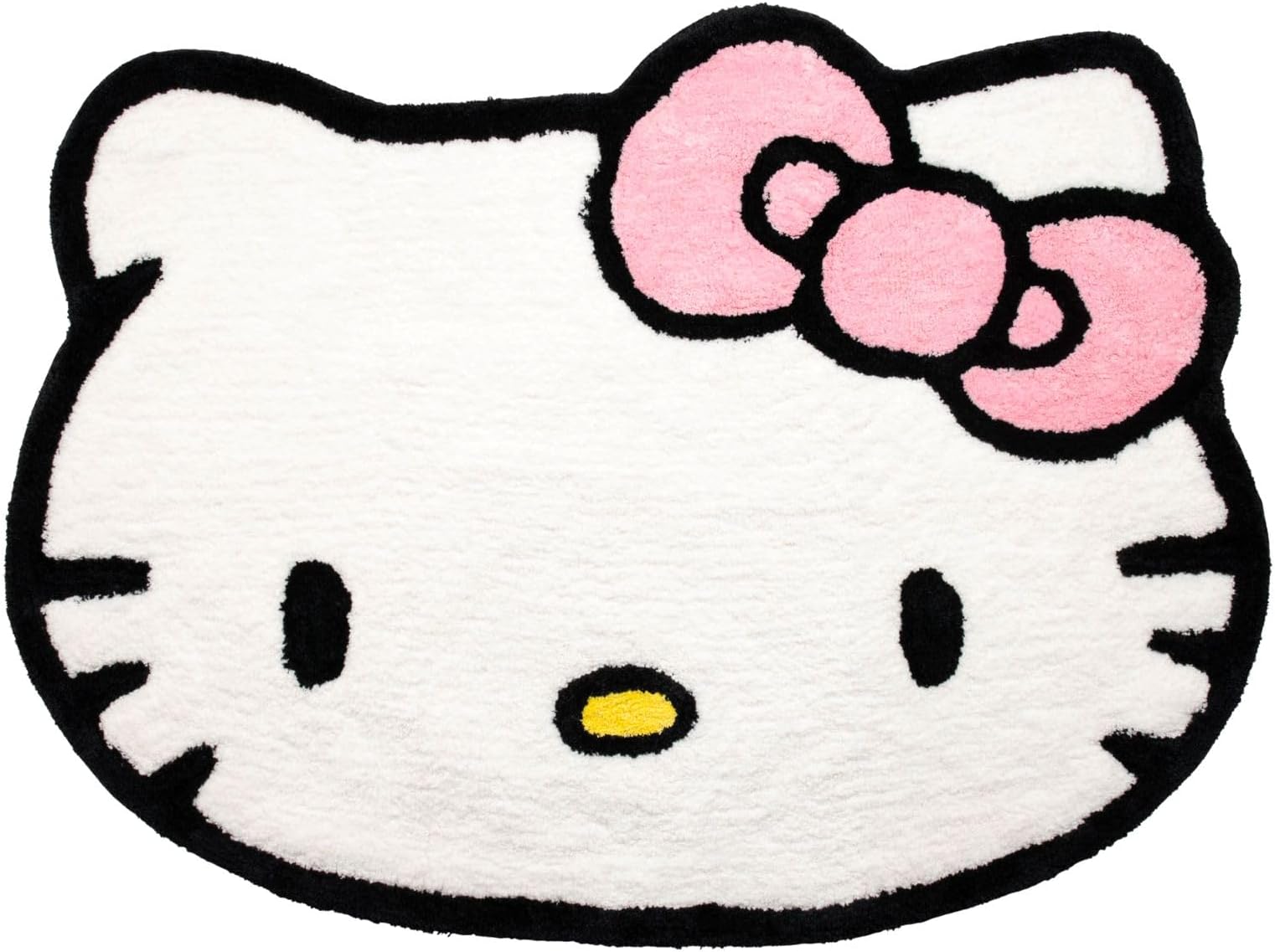 Amazon.com: Jay Franco Hello Kitty Plush White Fluffy Accent Rug - 4 x ...