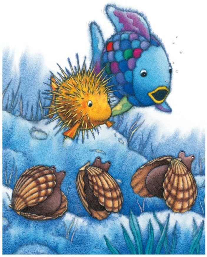 Amazon.com: The Rainbow Fish IV Art Print Art Poster Print by Marcus ...