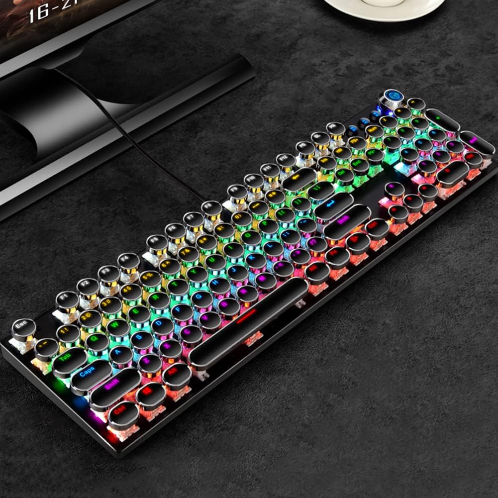 Blue Axis Mechanical Keyboard with Round Keycap and Nepal | Ubuy