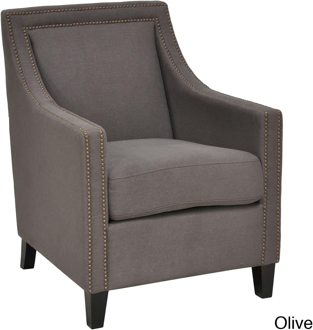 Metro Shop Bella Olive Club Chair : Amazon.co.uk: Home & Kitchen