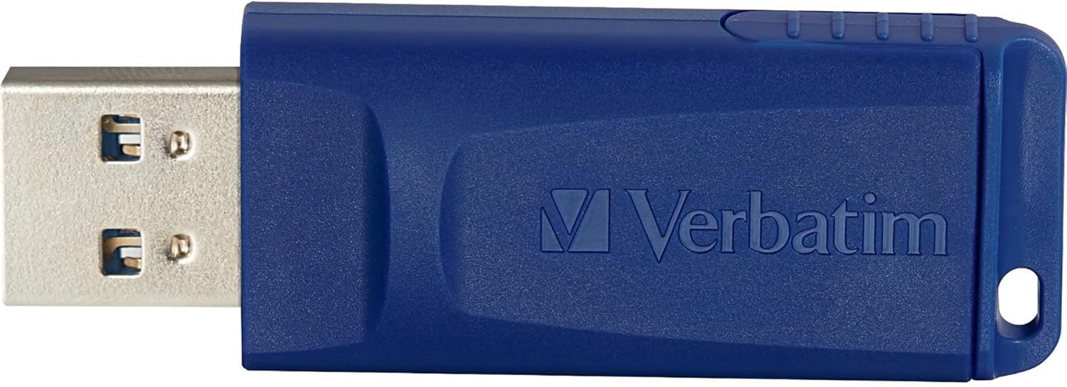 Amazon.com: Verbatim 4GB USB 2.0 Flash Drive - Cap-Less & Universally ...