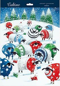 Traditional Large Advent Calendar Woolly Jumper Christmas Advent ...