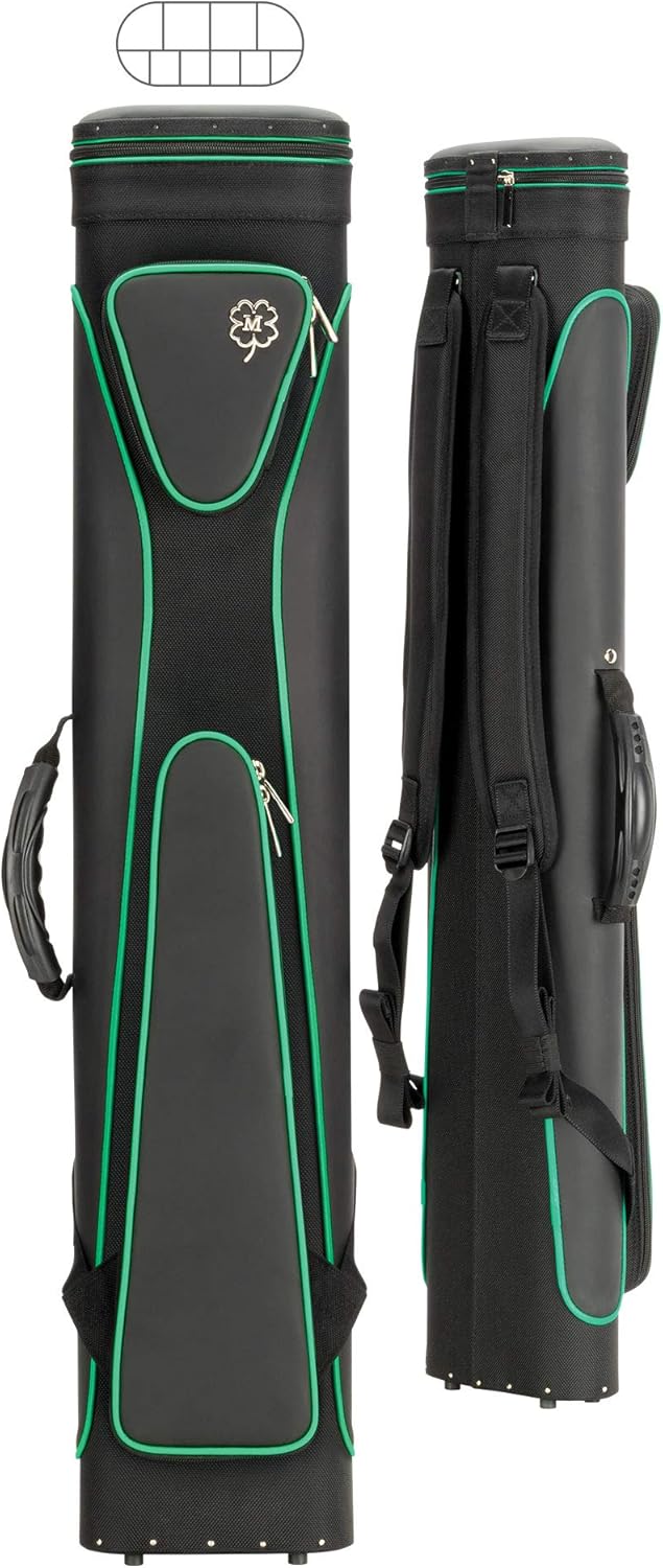 Amazon.com : McDermott 4x6 Shaft Backpack Sport Pool Cue Stick Case ...