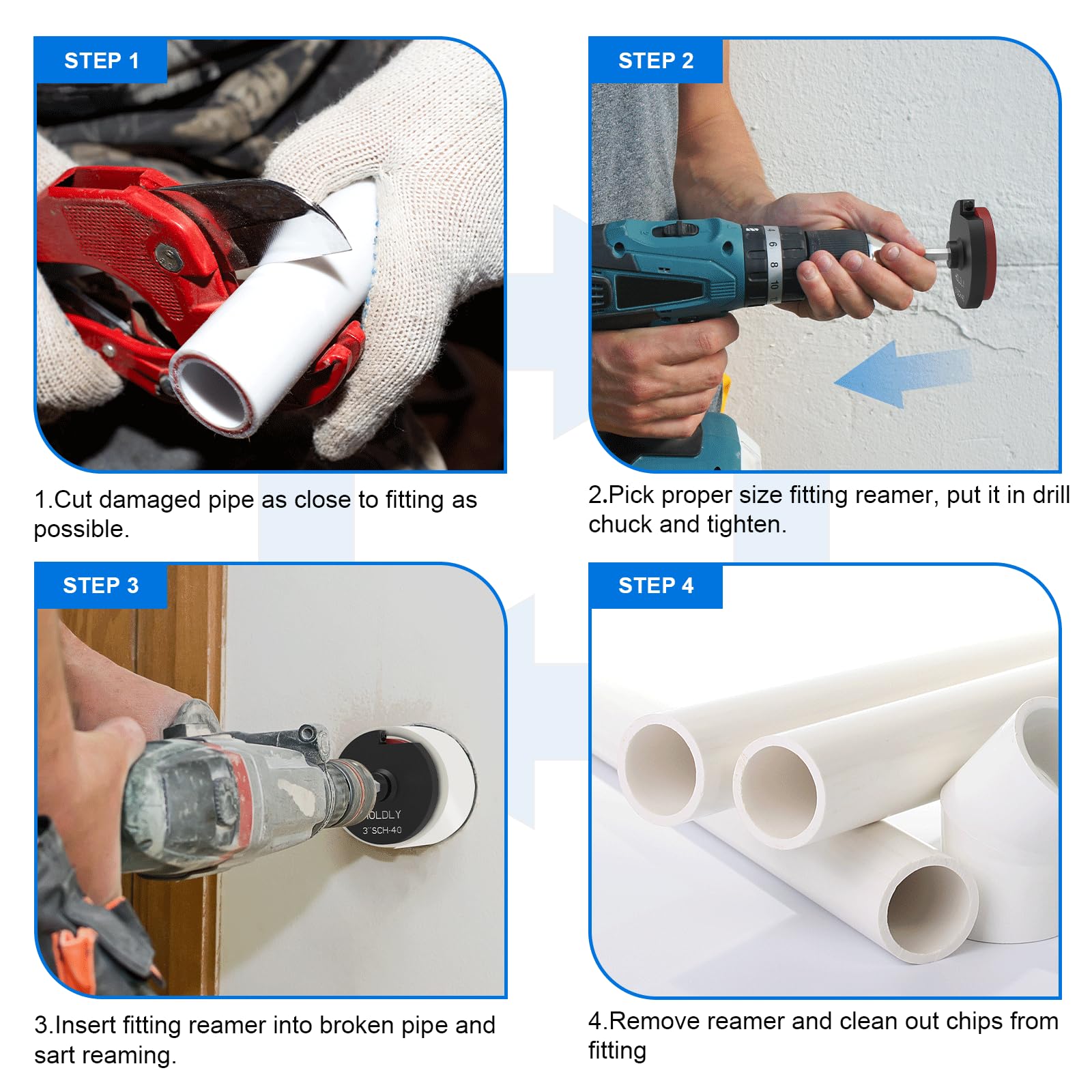 Snapklik.com : PVC Pipe Reamer