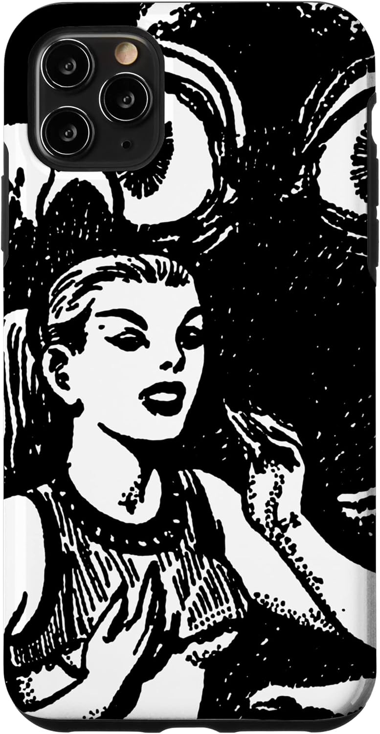 Amazon.com: iPhone 11 Pro Max Sci Fi Pin Up Girl Science Fiction ...