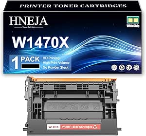 HNEJA 147X Toner Cartridges Replacement, Compatible 147X W1470X Black ...