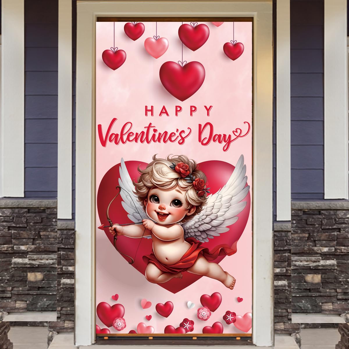 Amazon.com: Funny Valentines Day Decorations Door Banners,Valentines ...