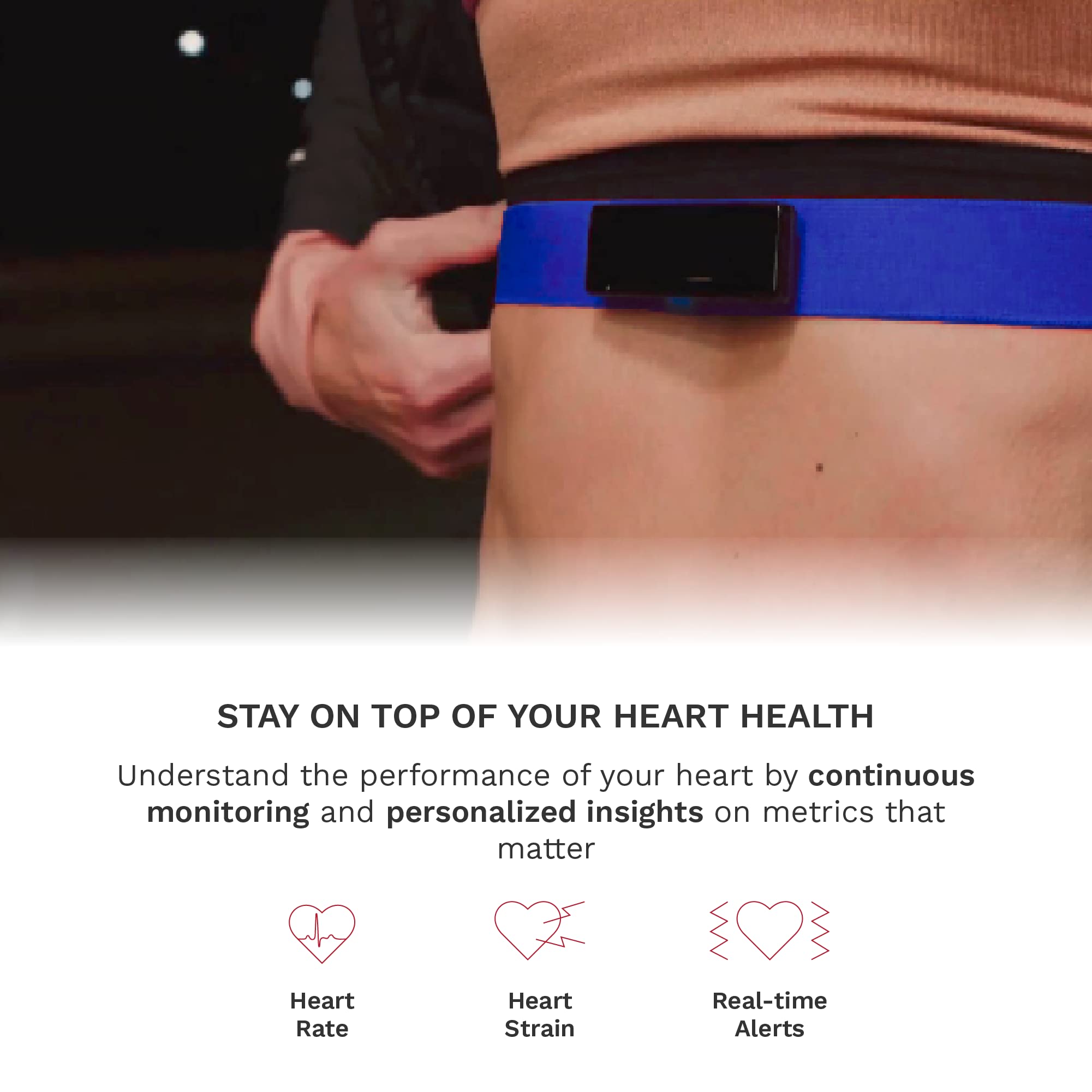 Buy Frontier X2 Smart Heart Monitor with Chest Strap, Wireless Heart ...