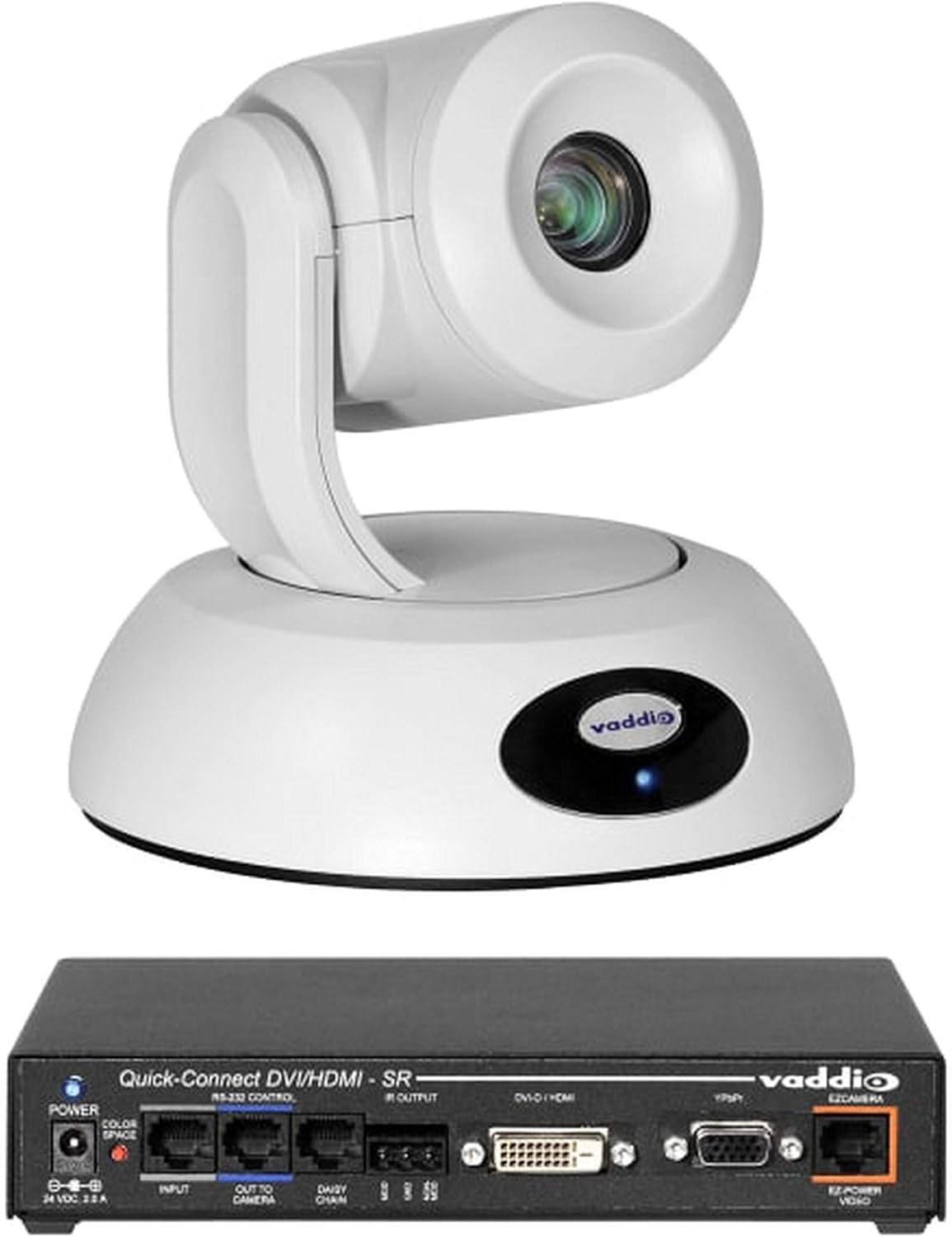 Amazon.com : Vaddio RoboSHOT 30E QDVI PTZ Camera System, White ...