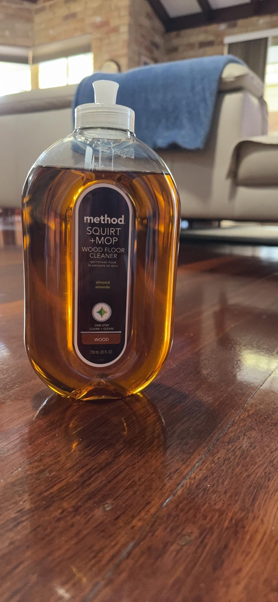 Method Hardwood Floor Cleaner, Easy Squirt + Mop Design Covers Floor in ...