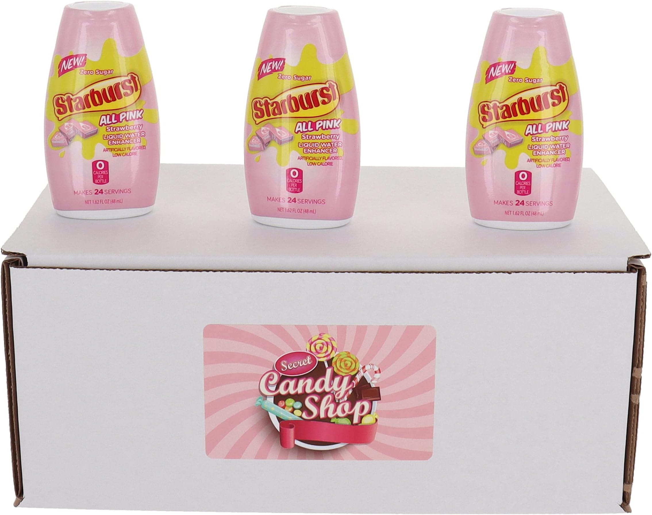 Amazon.com: Starburst Water Enhancer Liquid Drink Mix (Strawberry ...
